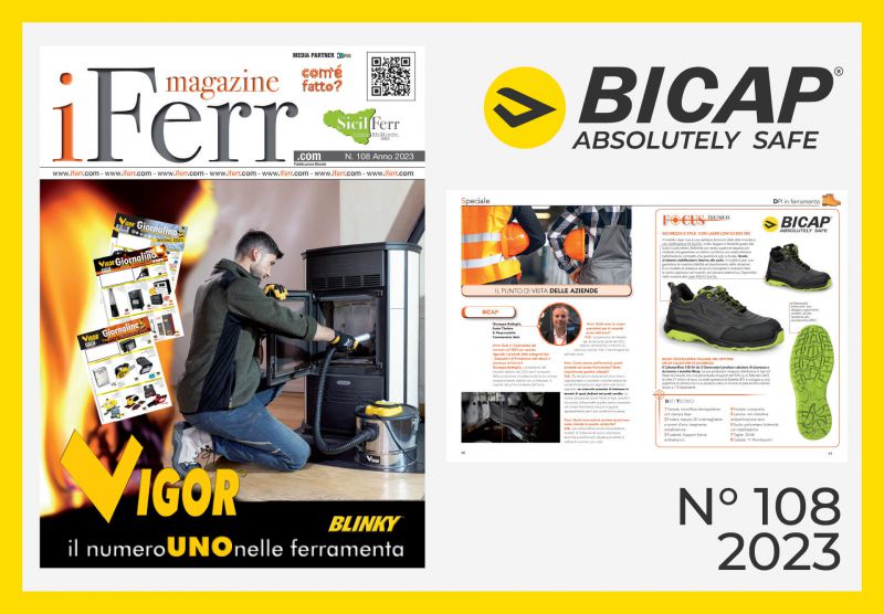 Bicap è presente nel numero 108 - 2023 della rivista iFerr Magazine